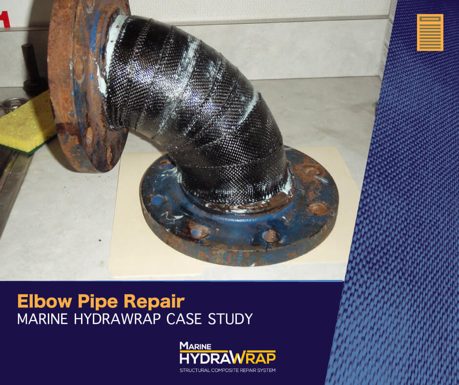 Elbow Pipe Repair Utilizing HydraWrap - HydraTech