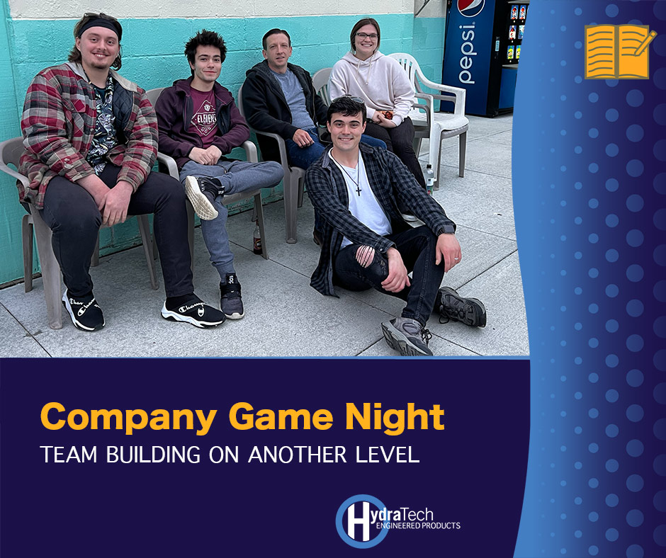 Company Game Night, Playing On The Big Screen - HydraTech