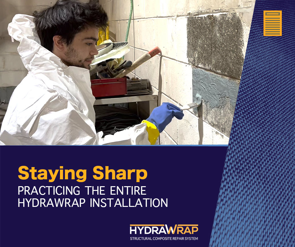 Staying Sharp & Continuously Training On How To Apply HydraWrap