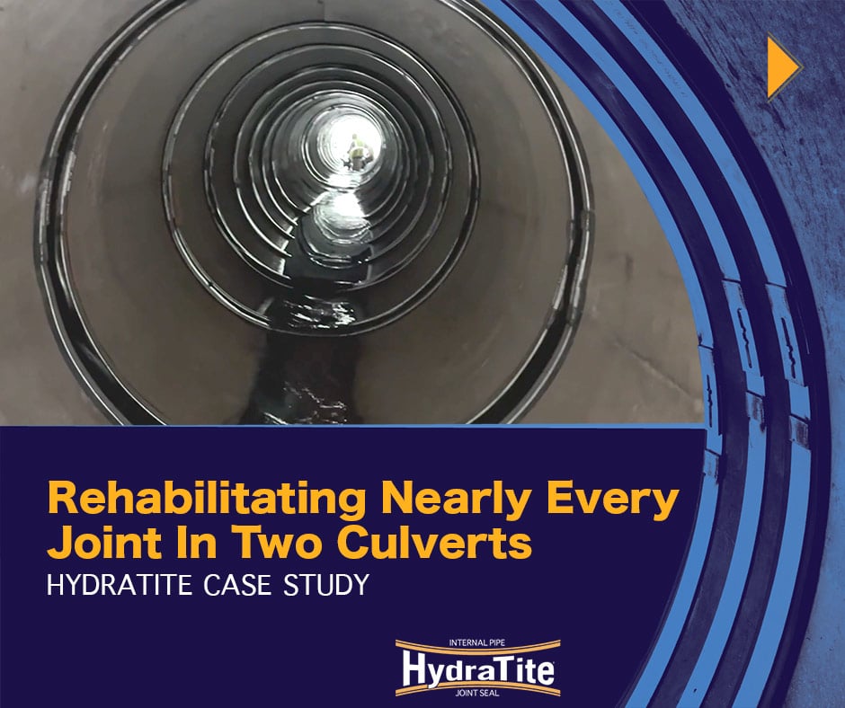 Rehabilitating Nearly Every Joint In Two Culverts - HydraTech