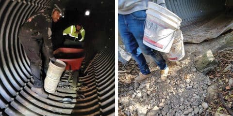 Repairing Rusted Culvert Inverts - HydraTech Engineered Products