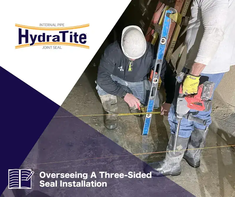 Overseeing A Three-Sided Seal Installation - HydraTech Engineered Products