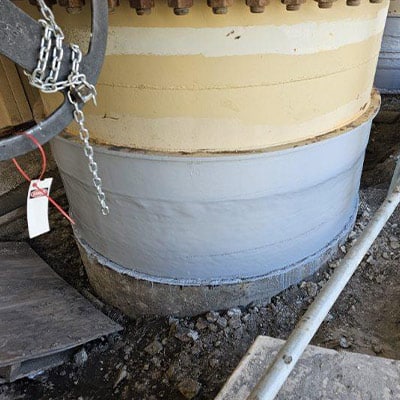 Rehabilitating Four Risers In A Cooling Water System - HydraTech