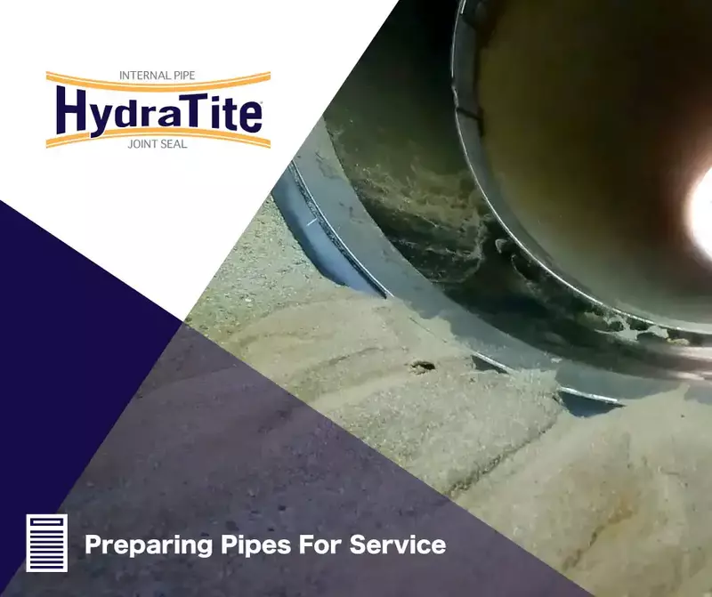 Preparing Pipes For Service - HydraTech Engineered Products, LLC
