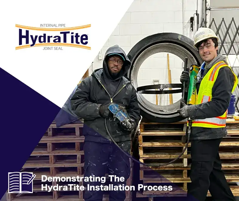 Demonstrating The HydraTite Installation Process - HydraTech